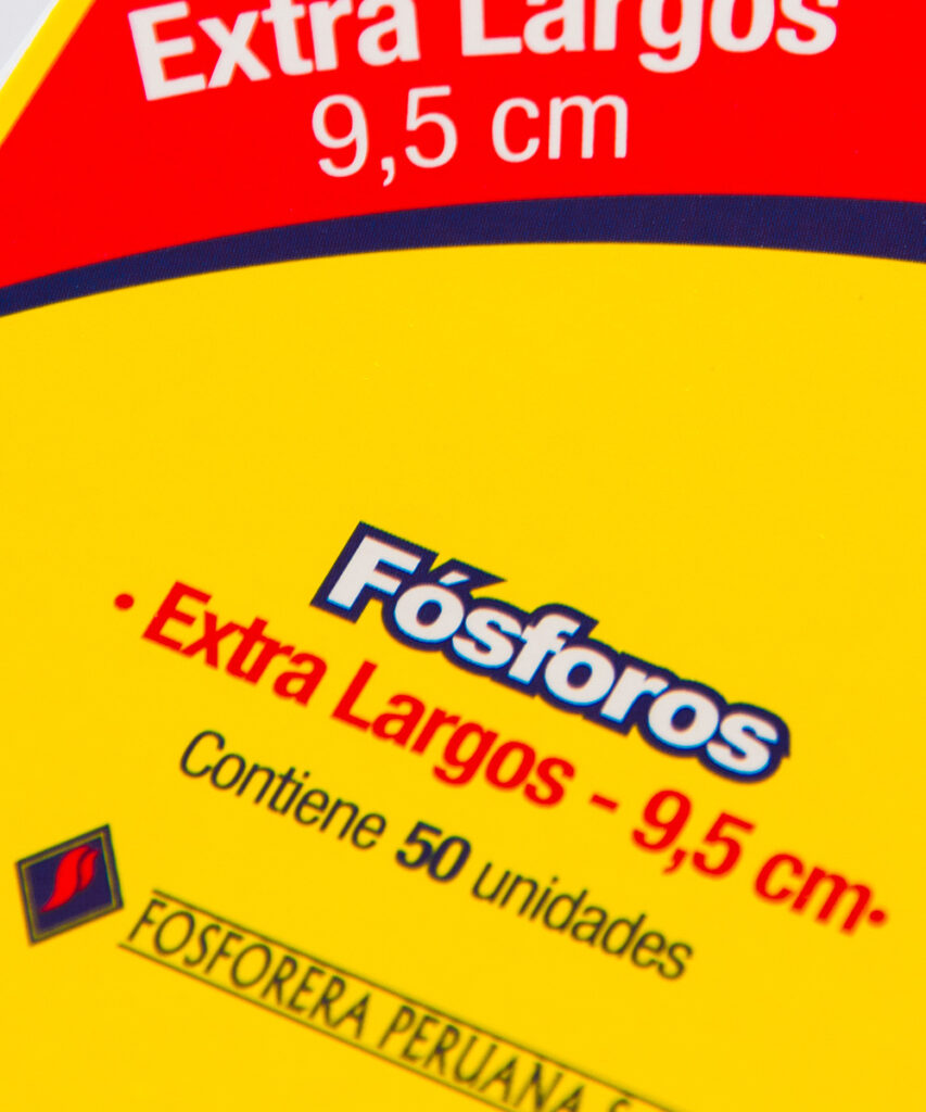 Fósforos extra largo - Fopesa