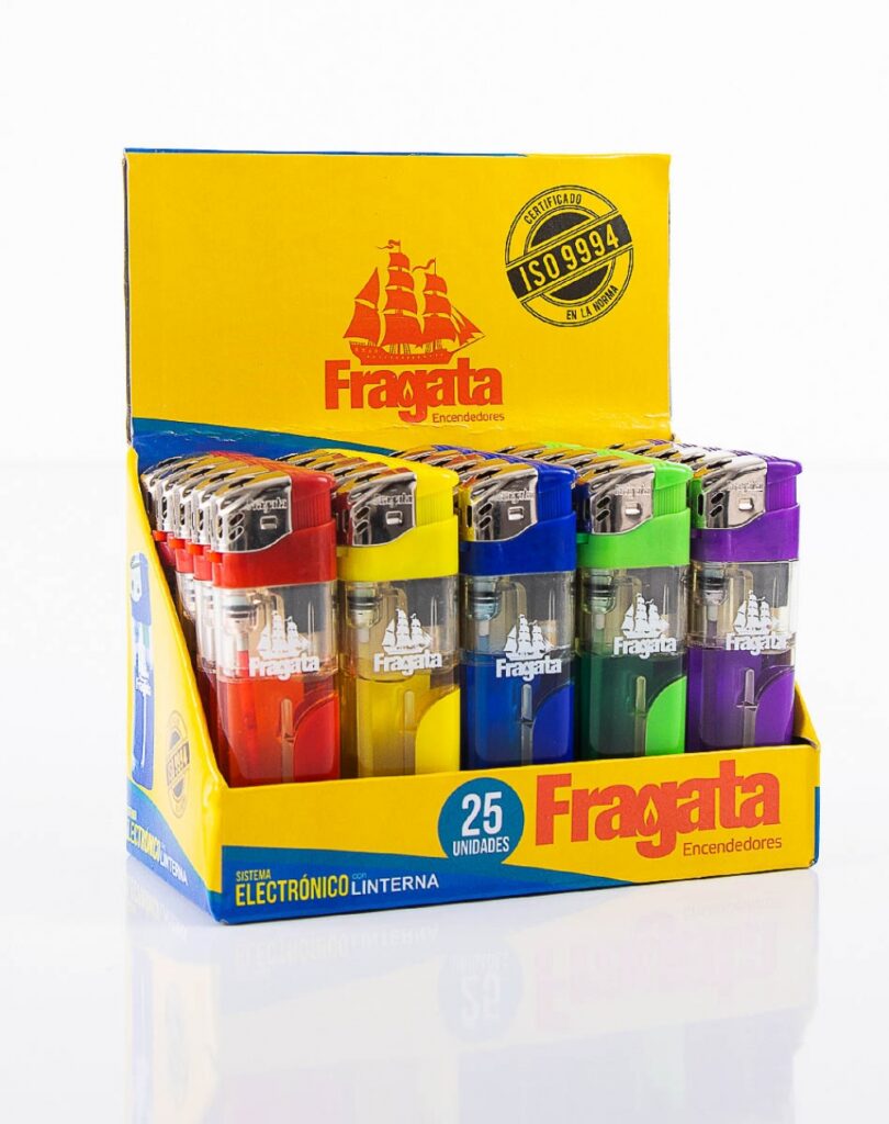 Encendedor Electrónico Fragata con linterna - Fopesa