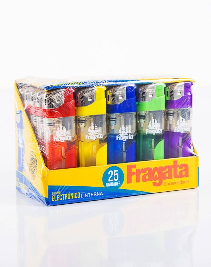 Encendedor Electrónico Fragata con linterna - Fopesa